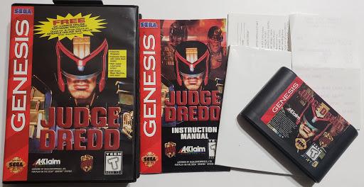 Judge Dredd | Item, Box, and Manual | Sega Genesis