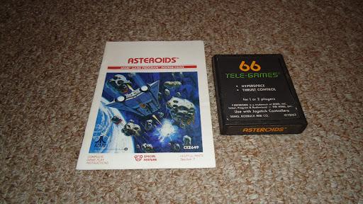 Asteroids | Item and Manual only | Atari 2600