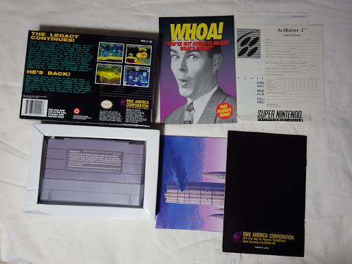 ActRaiser 2 | Item, Box, and Manual | Super Nintendo