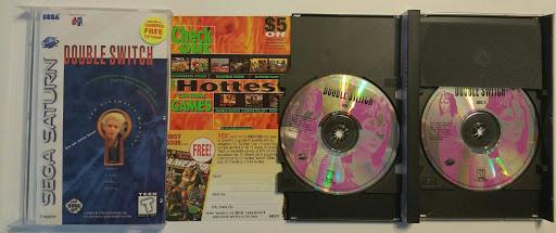 Double Switch | Item, Box, and Manual | Sega Saturn