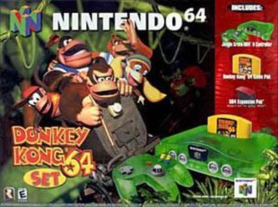 Nintendo 64 System [Donkey Kong 64 Set] | Item, Box, and Manual ...