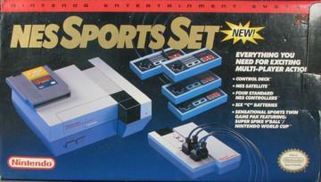 Nintendo NES Sports Set Console | Item, Box, and Manual | NES