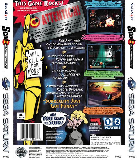 Scud The Disposable Assassin Prices Sega Saturn | Compare Loose, CIB ...