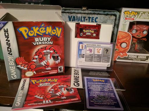 Pokemon Ruby | Item, Box, and Manual | GameBoy Advance
