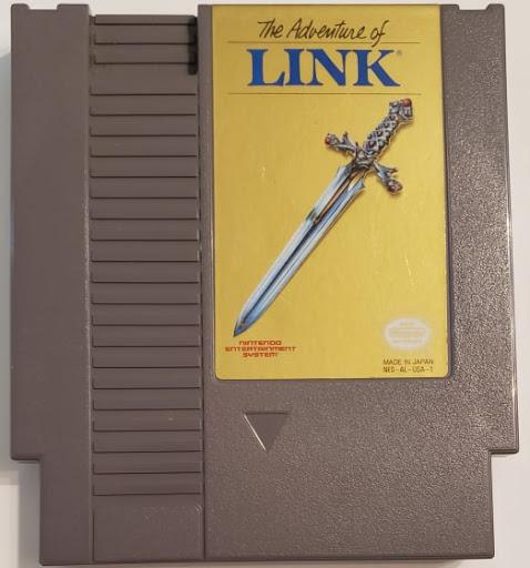 Zelda II The Adventure of Link [Gray Cart] | Item only | NES