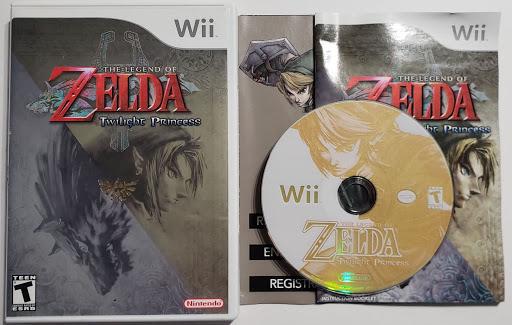 Zelda Twilight Princess | Item, Box, and Manual | Wii