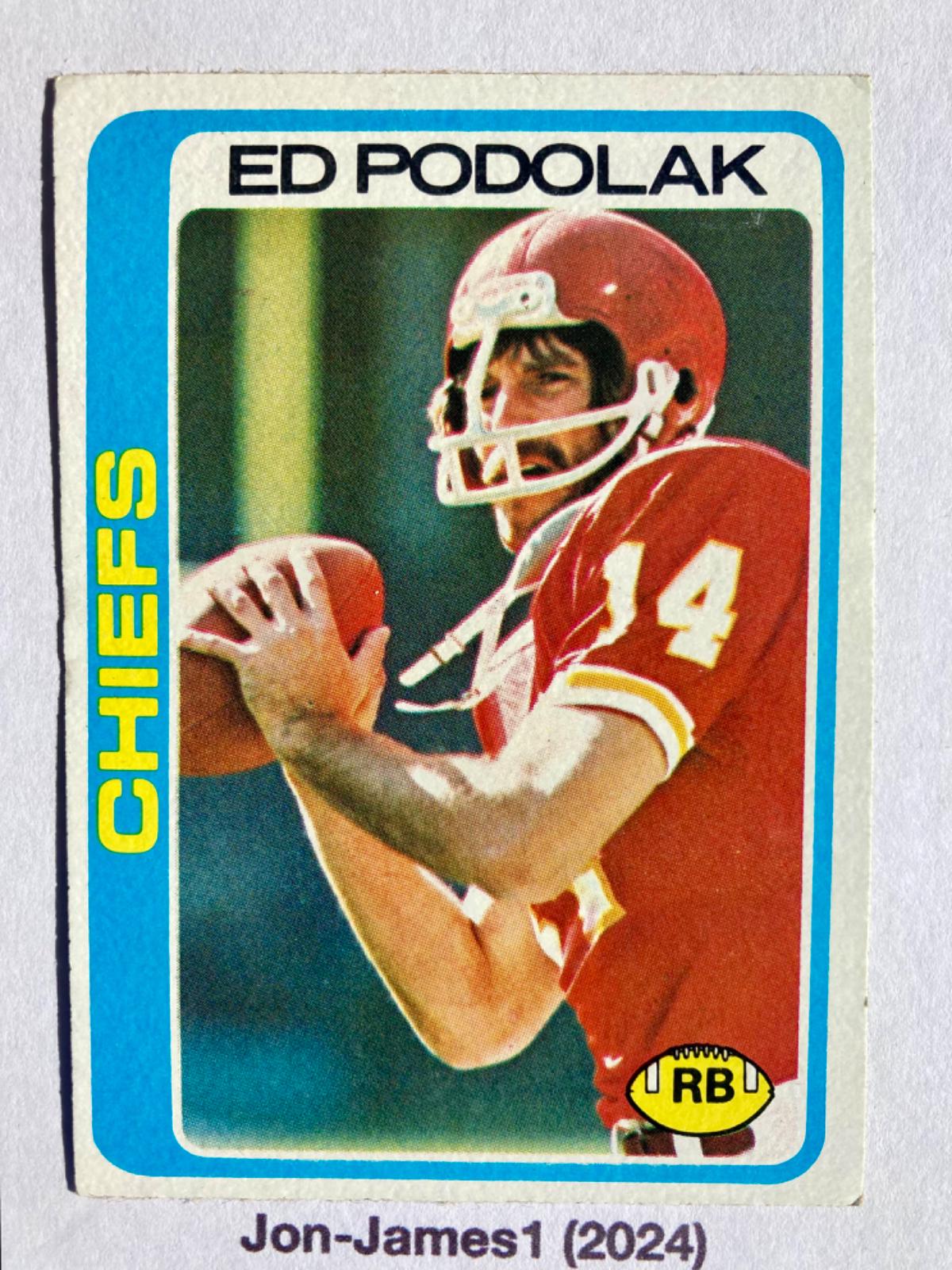 Ed Podolak | Ungraded | 1978 Topps
