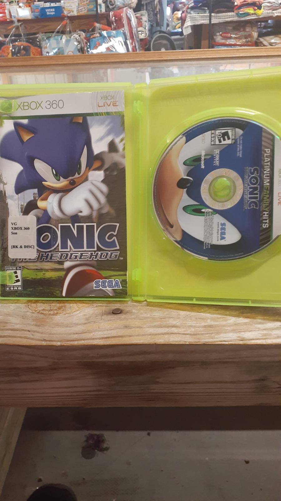 Sonic the Hedgehog | Item, Box, and Manual | Xbox 360