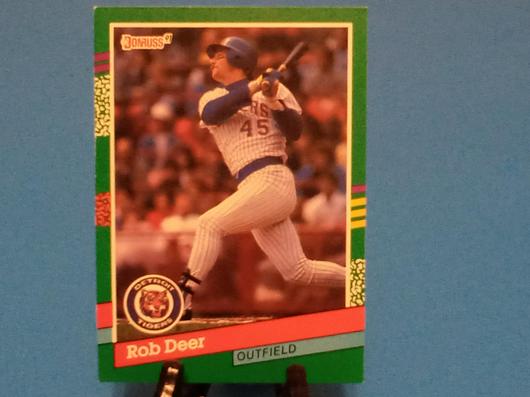 Rob Deer | Ungraded | 1991 Donruss