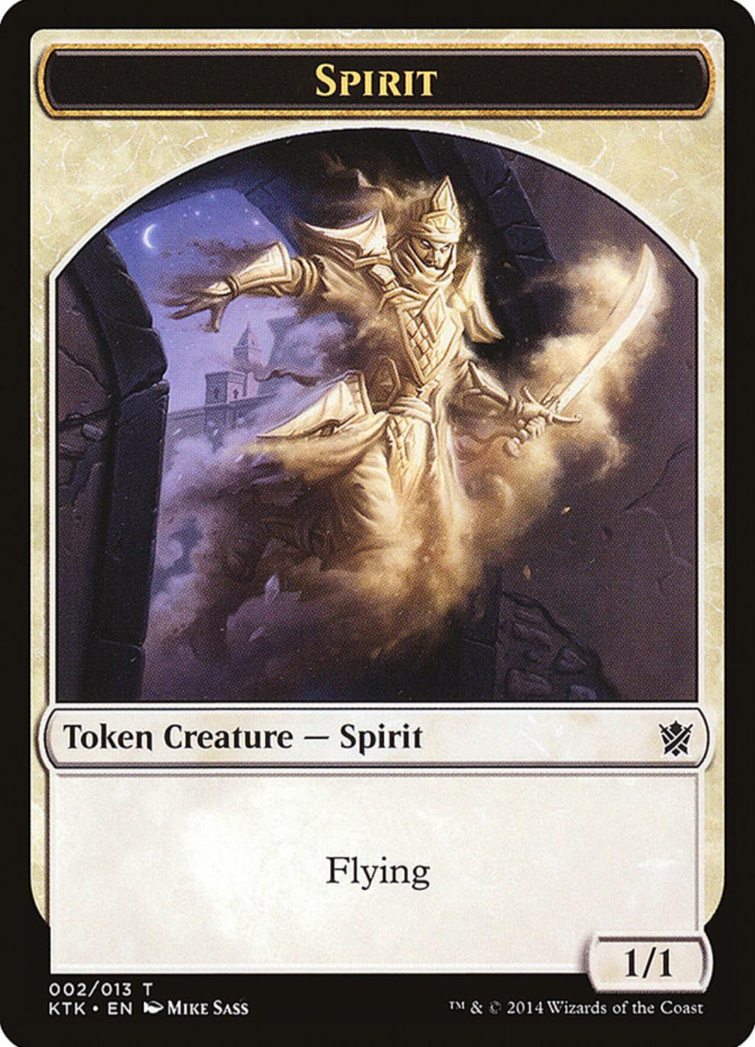 Spirit [Token] #2 Prices | Magic Khans of Tarkir | Magic Cards