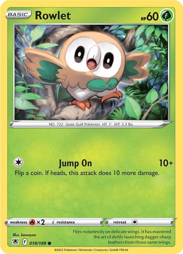 Rowlet #19 Prices | Pokemon Astral Radiance | Pokemon Cards