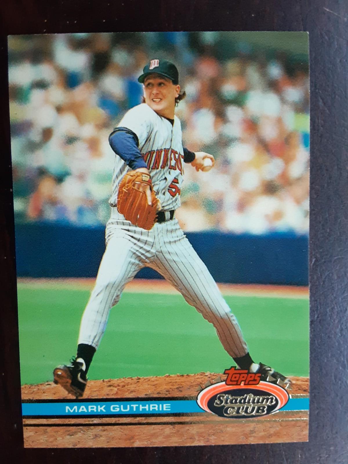 Mark Guthrie #219 Prices | 1991 Stadium Club | Baseball Cards