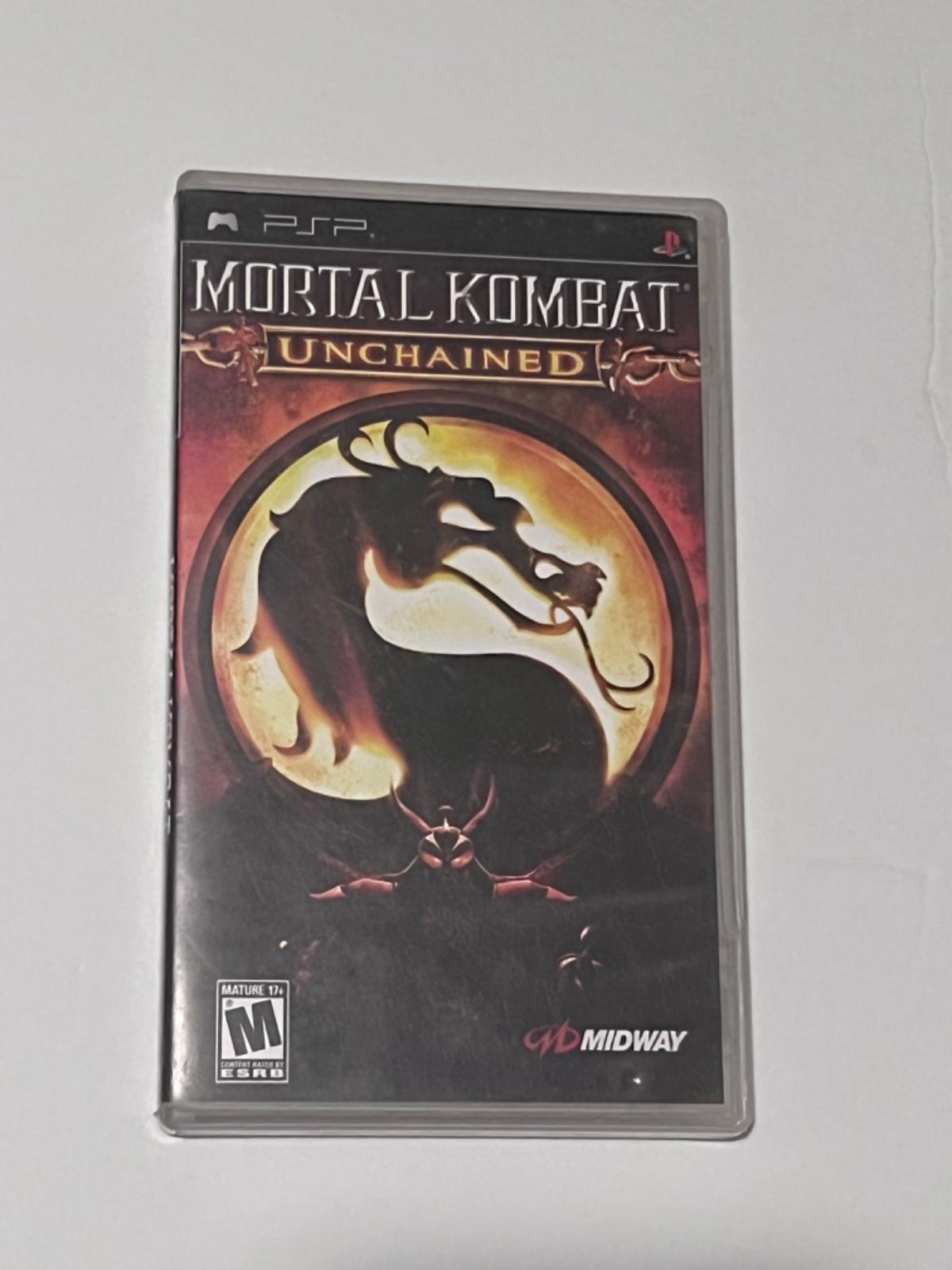 Mortal Kombat Unchained | Item and Box only | PSP
