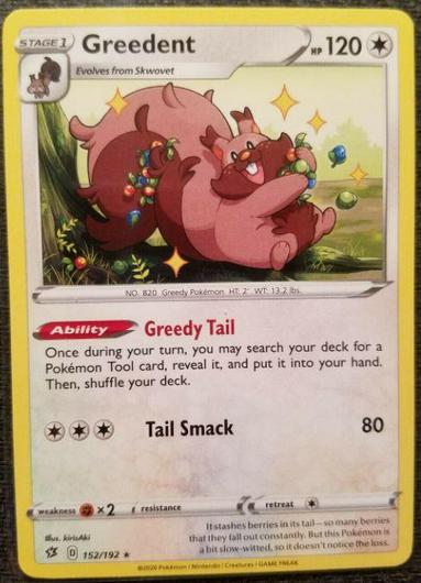 Greedent | Ungraded | Pokemon Rebel Clash