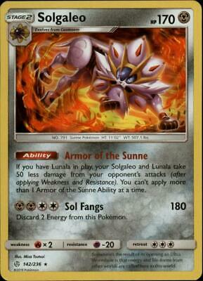 Solgaleo #142 Prices | Pokemon Cosmic Eclipse | Pokemon Cards