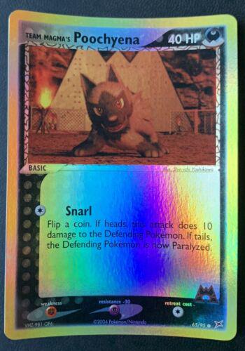 Poochyena [Reverse Holo] #65 Prices | Pokemon Team Magma & Team Aqua | Pokemon Cards