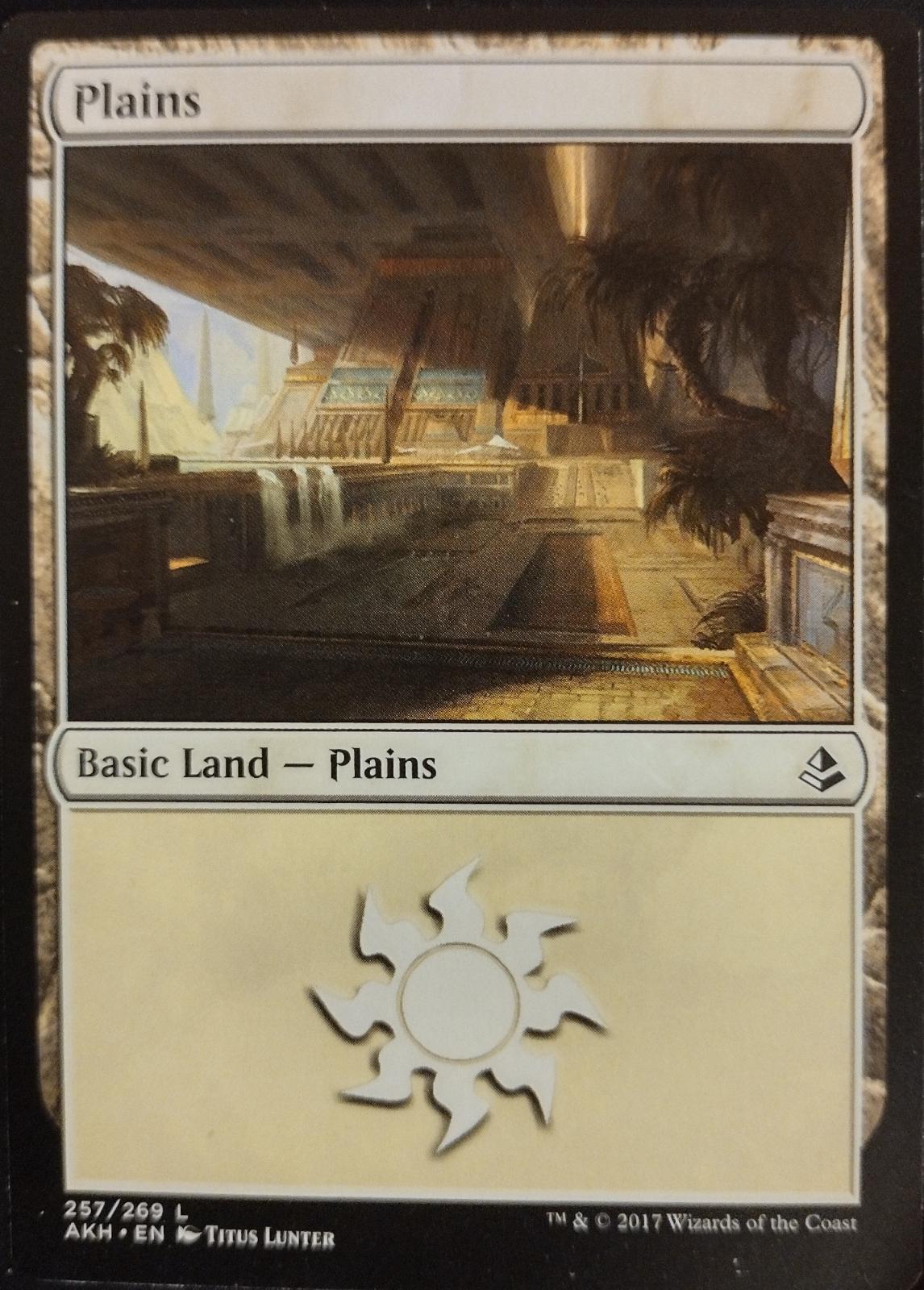 Plains #257 Prices | Magic Amonkhet | Magic Cards