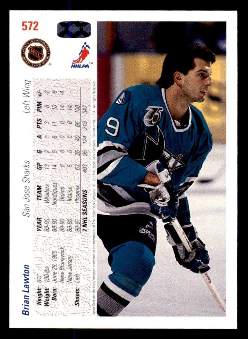 Brian Lawton #572 Prices | 1991 Upper Deck | Hockey Cards