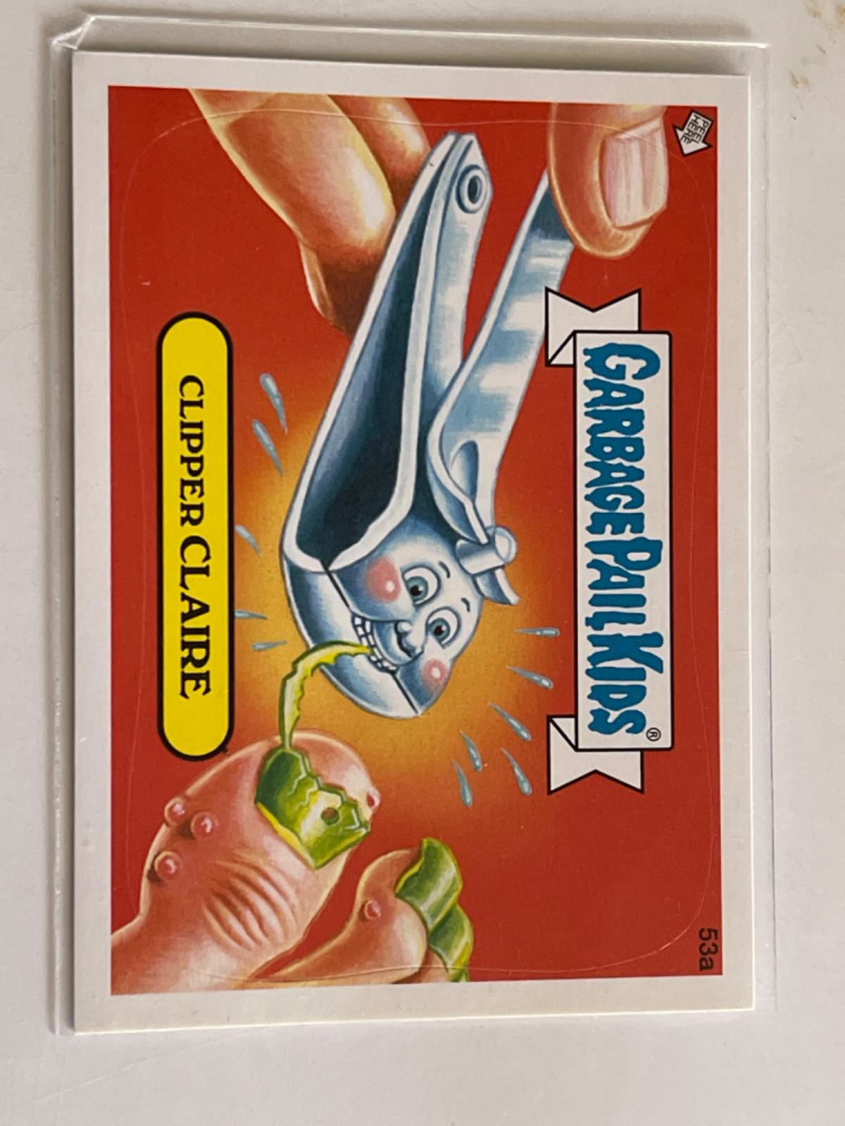 Clipper CLAIRE #53a Prices | 2012 Garbage Pail Kids | Garbage Pail Cards