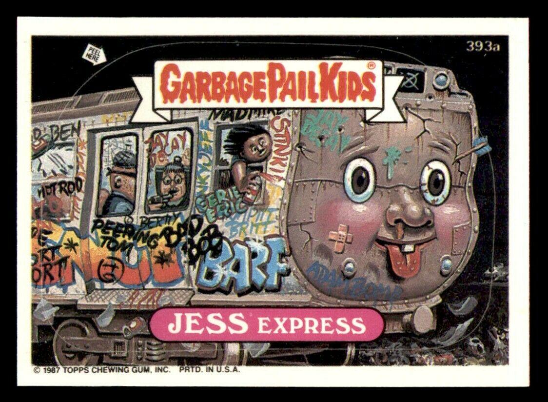 JESS Express #393a Prices | 1987 Garbage Pail Kids | Garbage Pail Cards