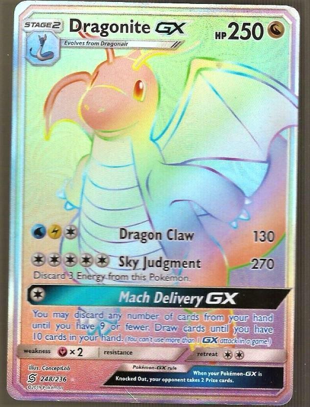 Dragonite GX #248 Prices | Pokemon Unified Minds | Pokemon Cards