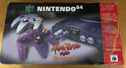 Nintendo 64 Atomic Purple Bundle | Item and Box only | Nintendo 64