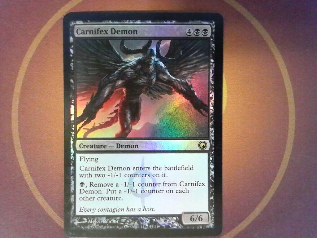 Carnifex Demon [Foil] Prices | Magic Scars of Mirrodin | Magic Cards