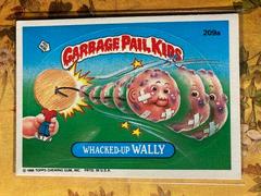 Whacked-Up WALLY #209a Prices | 1986 Garbage Pail Kids | GPK Cards