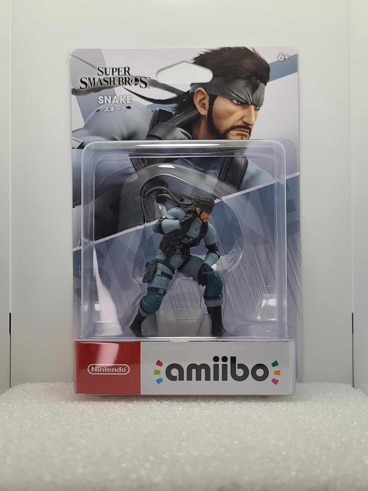 Snake | New Item, Box, and Manual | Amiibo