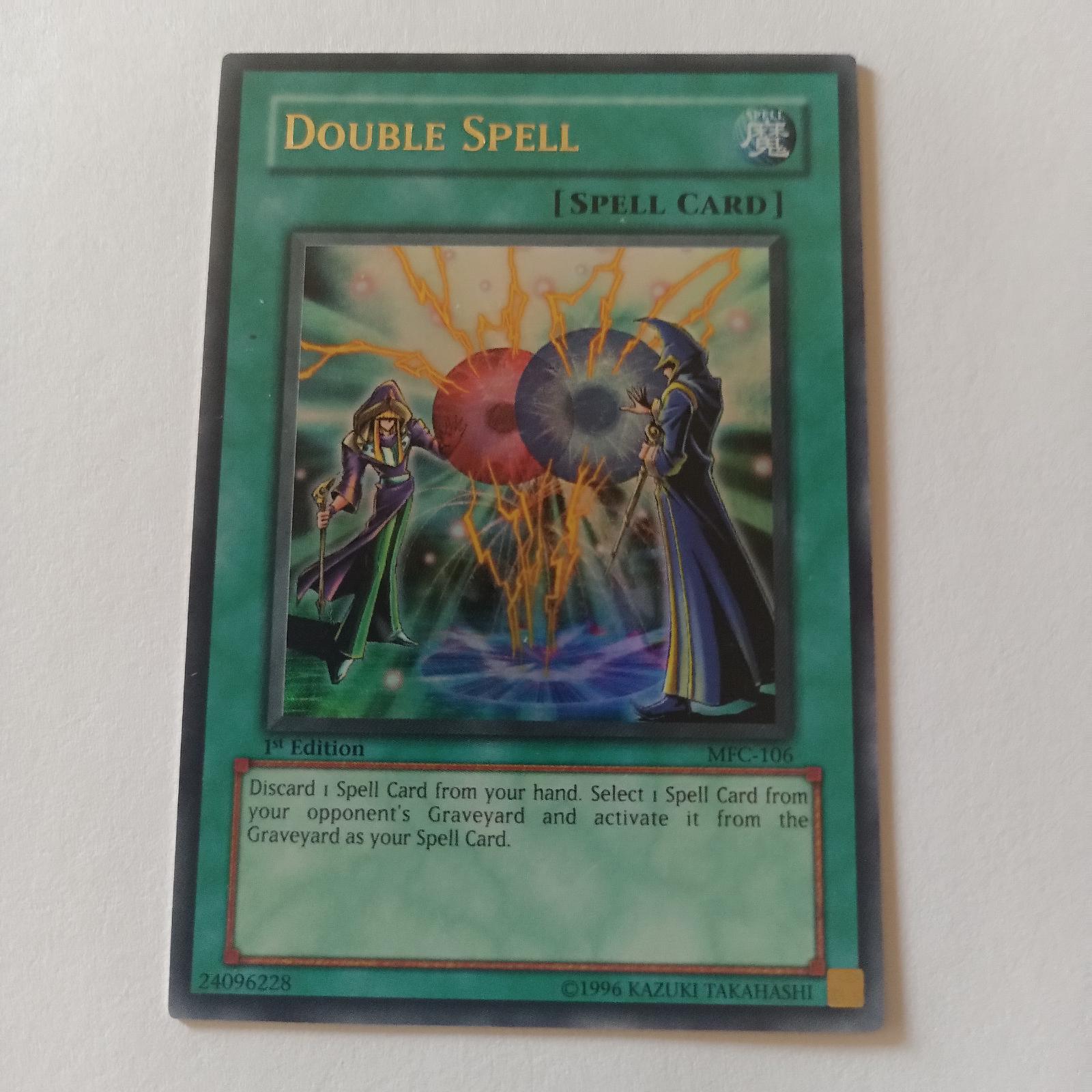 Double Spell [1st Edition] | Ungraded | YuGiOh Magician's Force