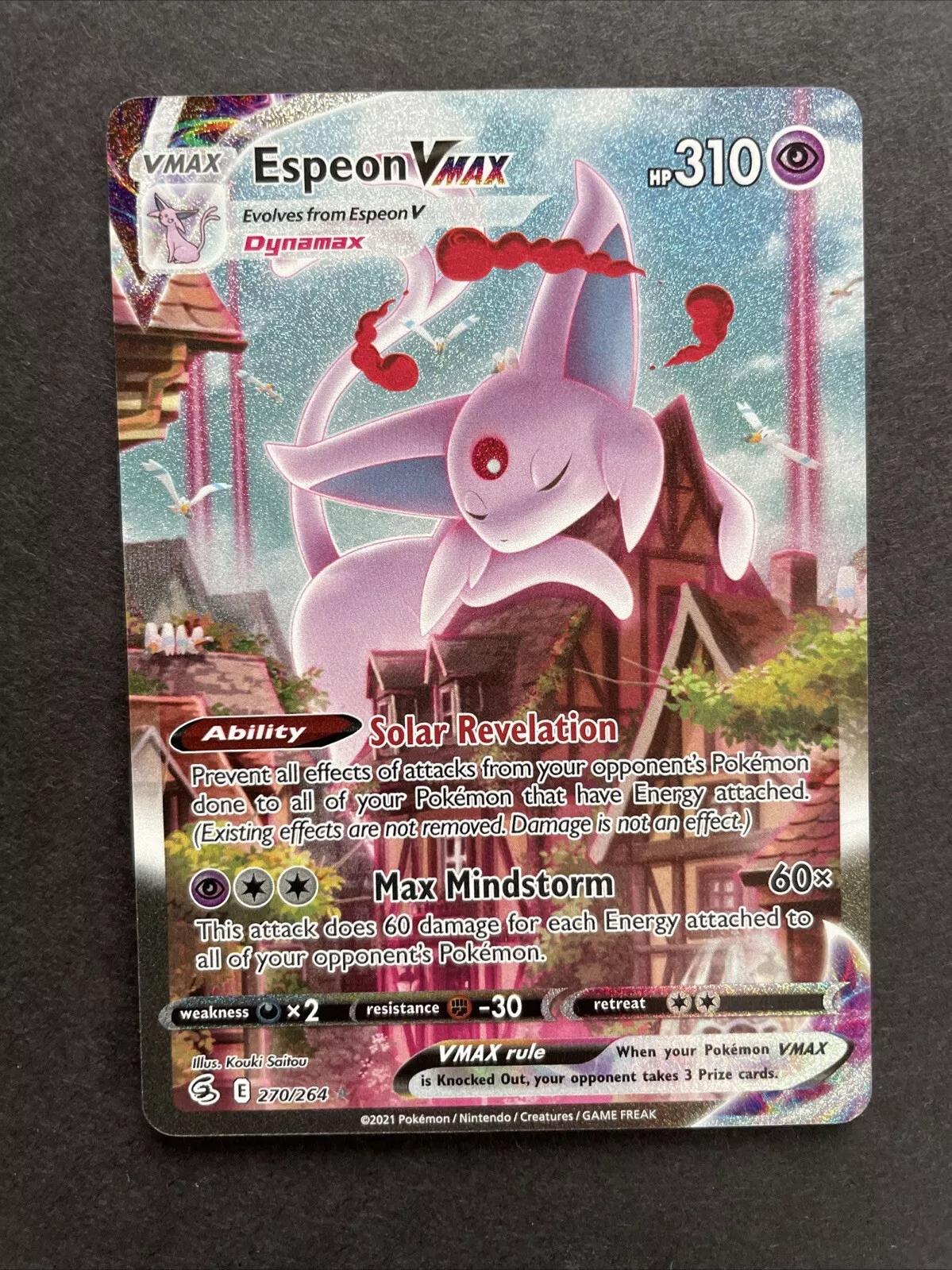 Espeon VMAX #270 Prices | Pokemon Fusion Strike | Pokemon Cards