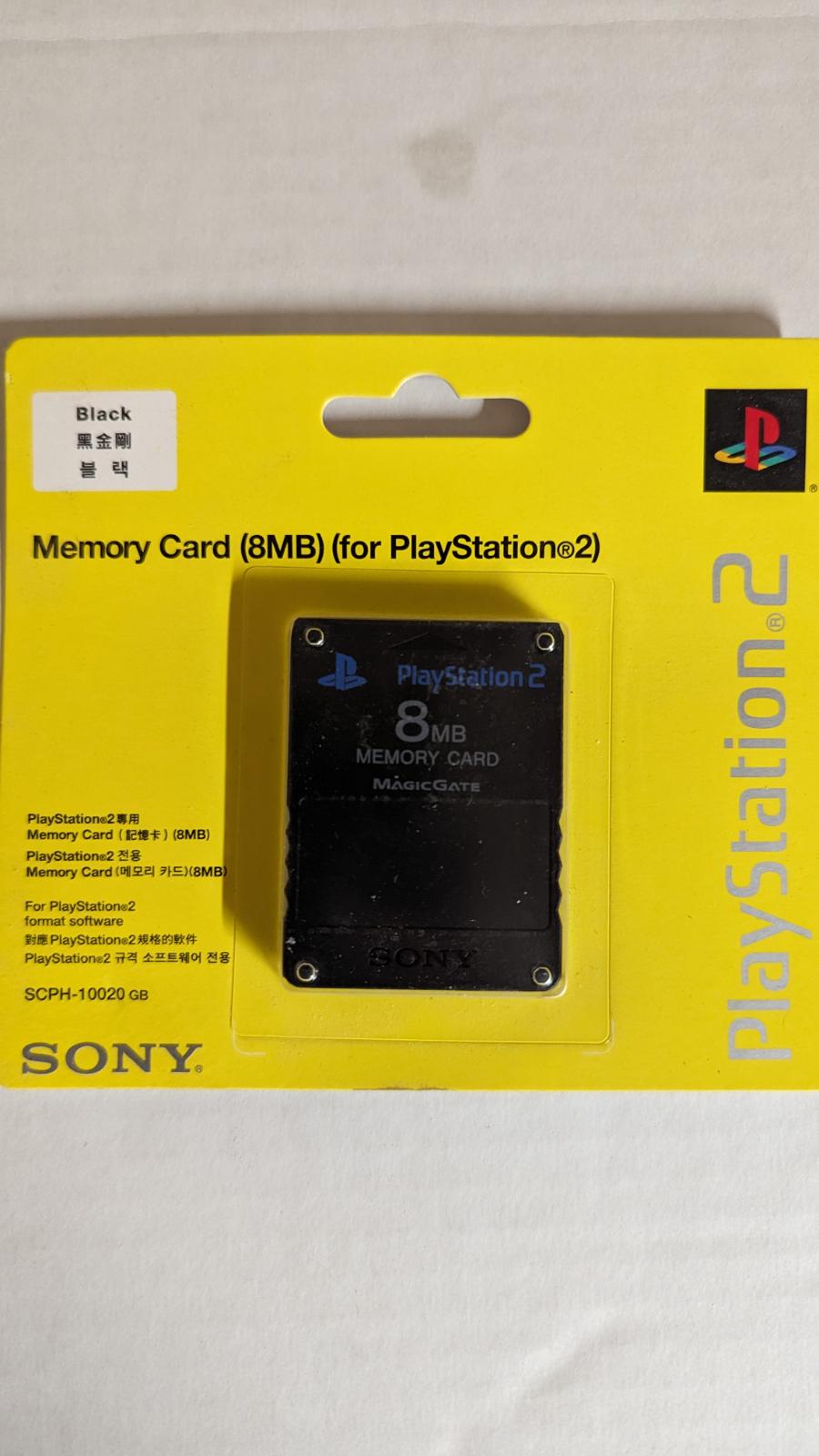 8MB Memory Card | New Item, Box, and Manual | Playstation 2
