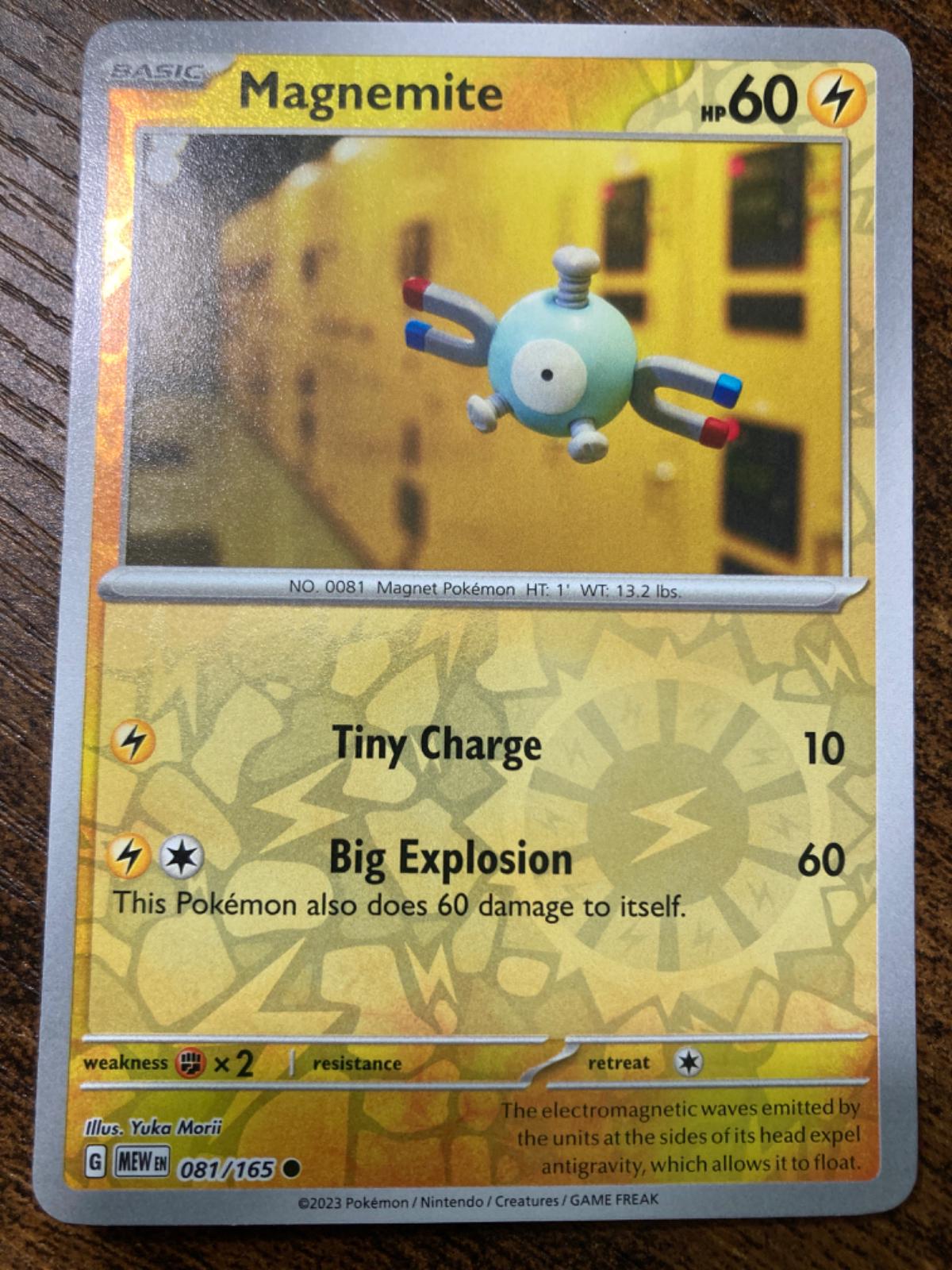 Magnemite [Reverse Holo] #81 Prices | Pokemon Scarlet & Violet 151 | Pokemon Cards