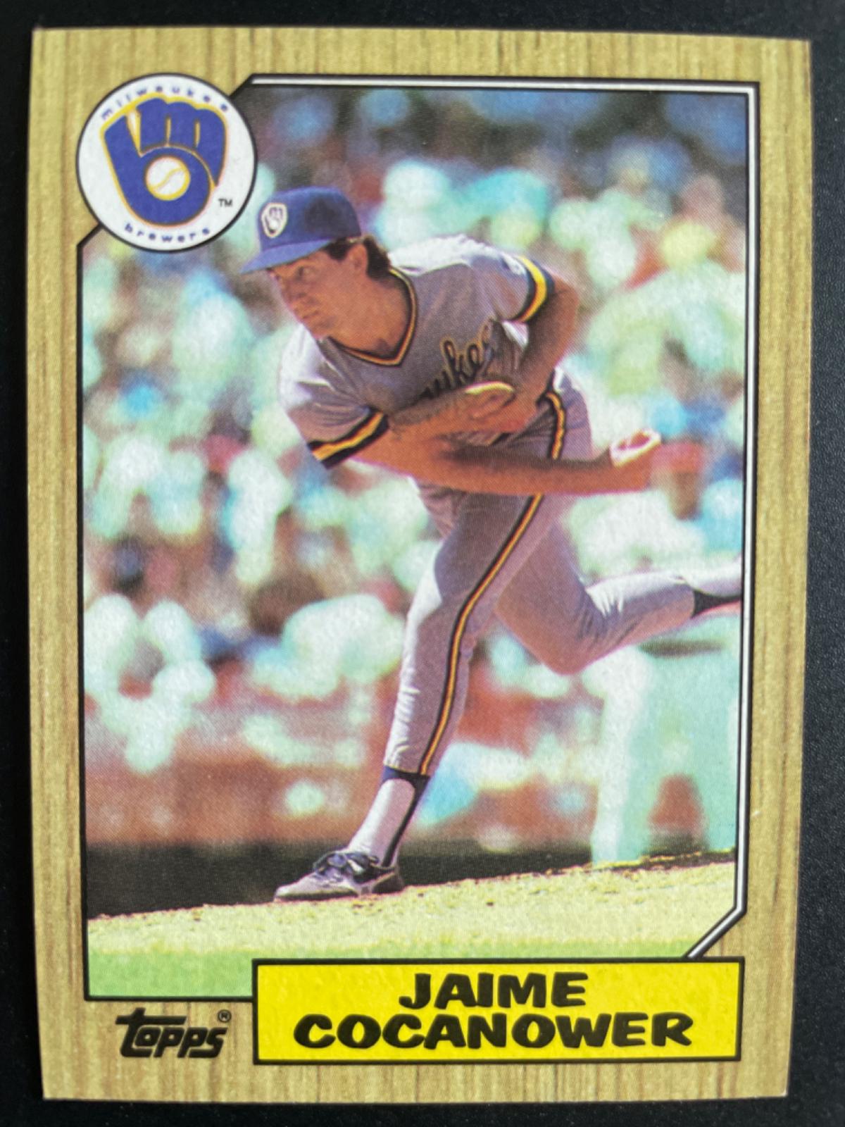 Jaime Cocanower | Ungraded | 1987 Topps