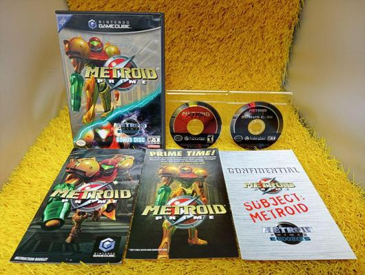 Metroid Prime [Echoes Bonus Disc] | Item, Box, and Manual | Gamecube