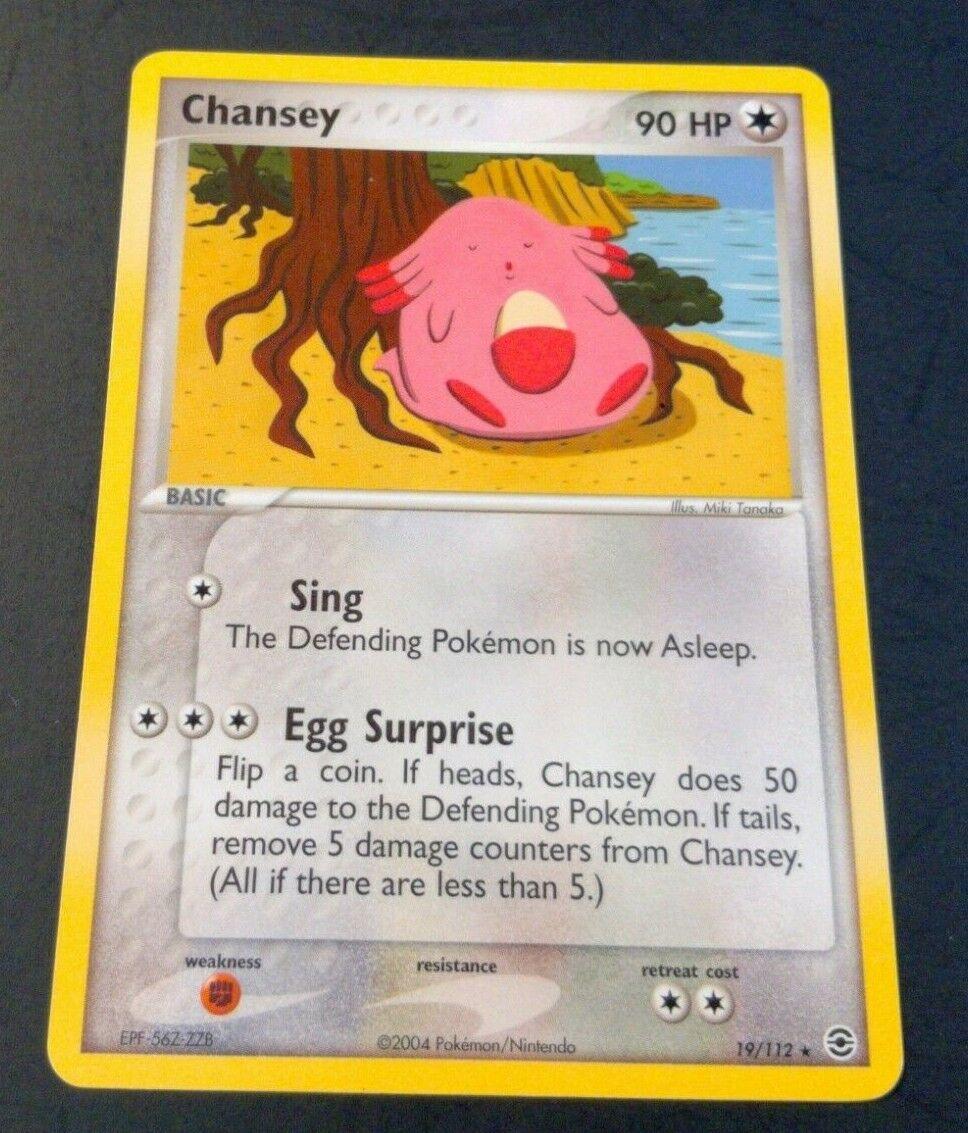 Chansey #19 Prices | Pokemon Fire Red & Leaf Green | Pokemon Cards