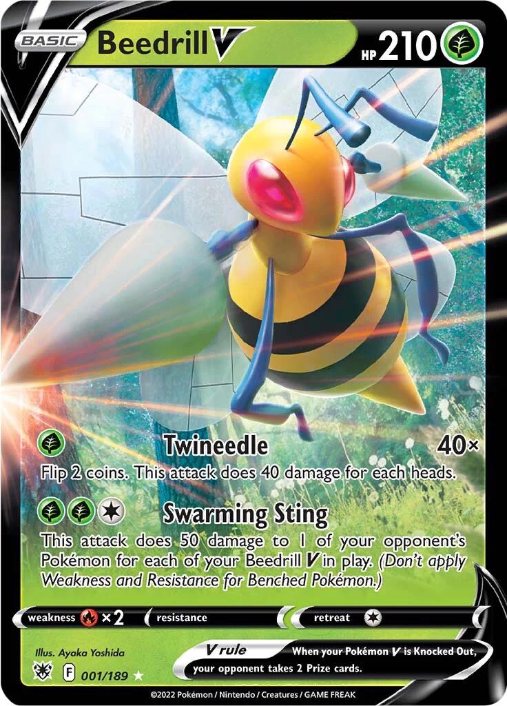 Beedrill V #1 Prices | Pokemon Astral Radiance | Pokemon Cards