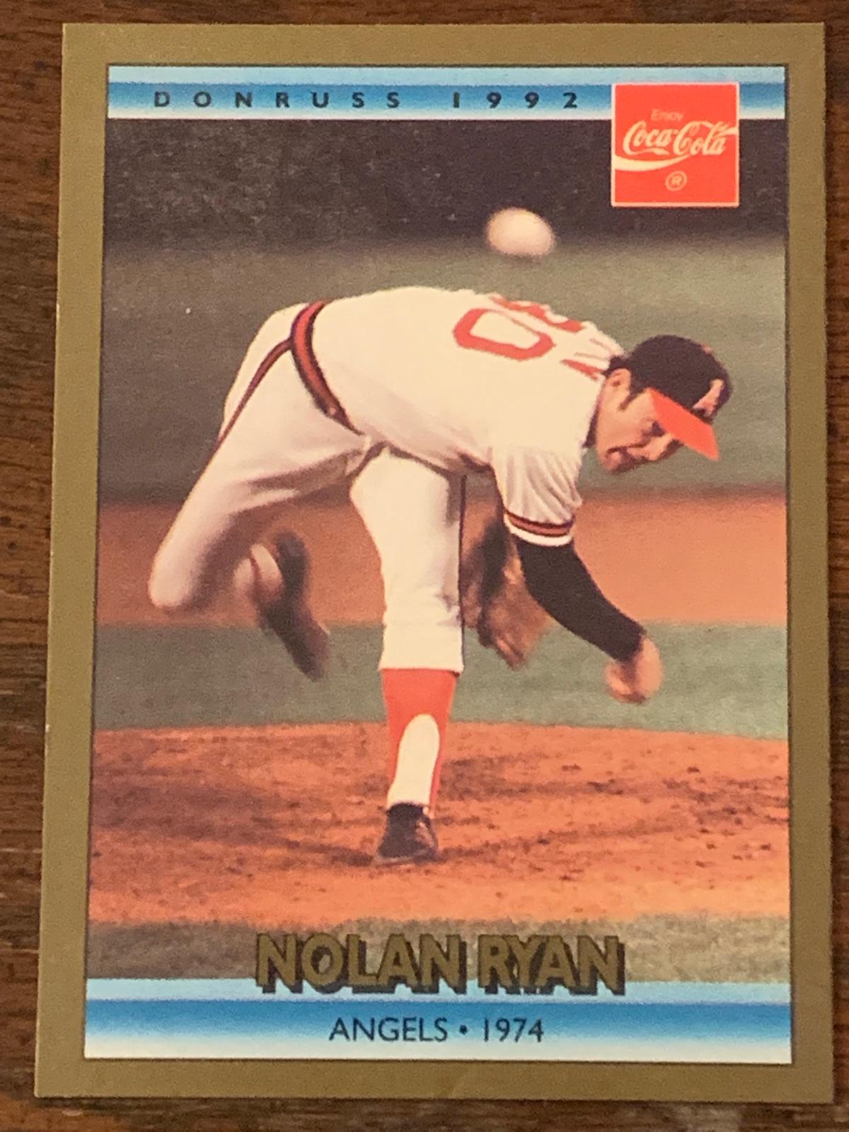 1974 No Hitter No. 3 [Another Strikeout Record] | Ungraded | 1992 Coca ...