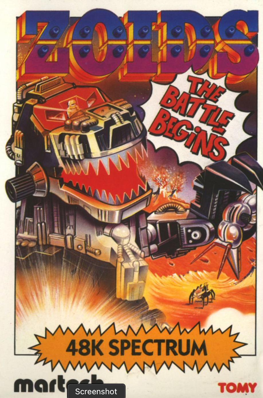 Zoids: The Battle Begins Prices ZX Spectrum | Compare Loose, CIB & New ...
