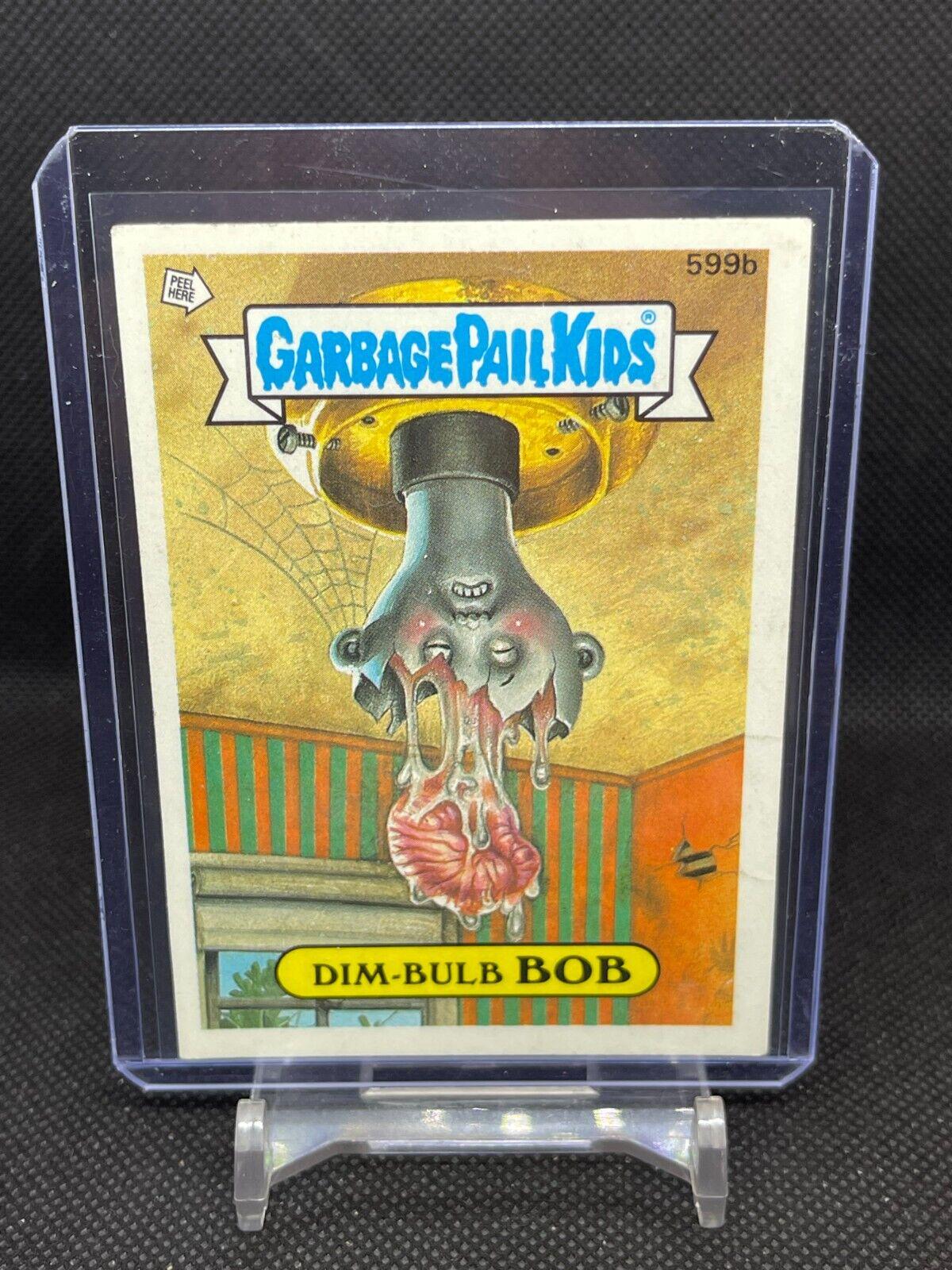 Dim-Bulb BOB #599b Prices | 1988 Garbage Pail Kids | Garbage Pail Cards