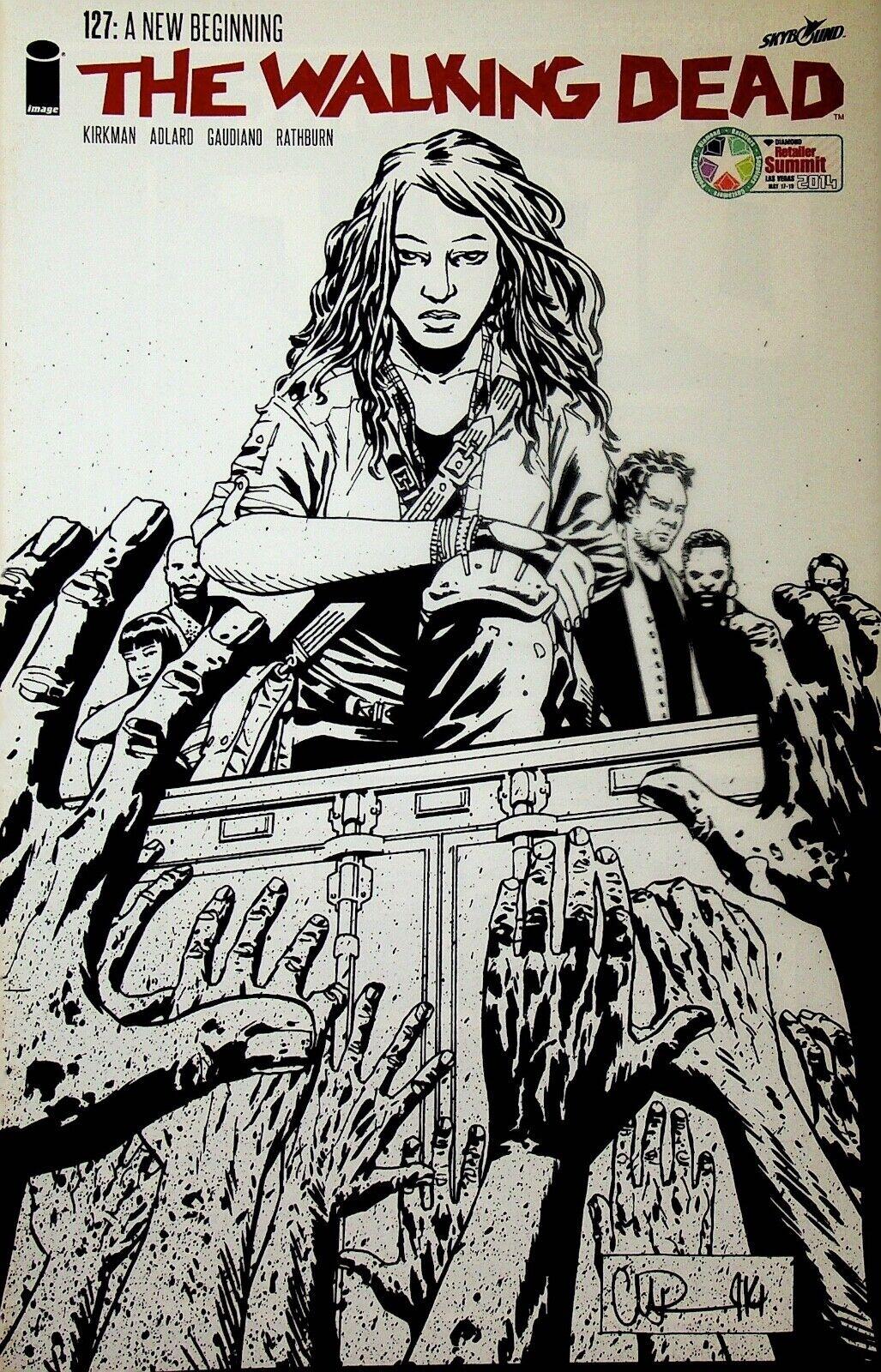 The Walking Dead [Adlard Sketch] #127 (2014) Prices | Walking Dead Series