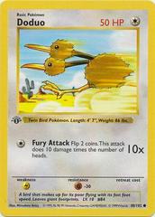 Doduo [1st Edition] #48 Prices | Pokemon Base Set | Pokemon Cards