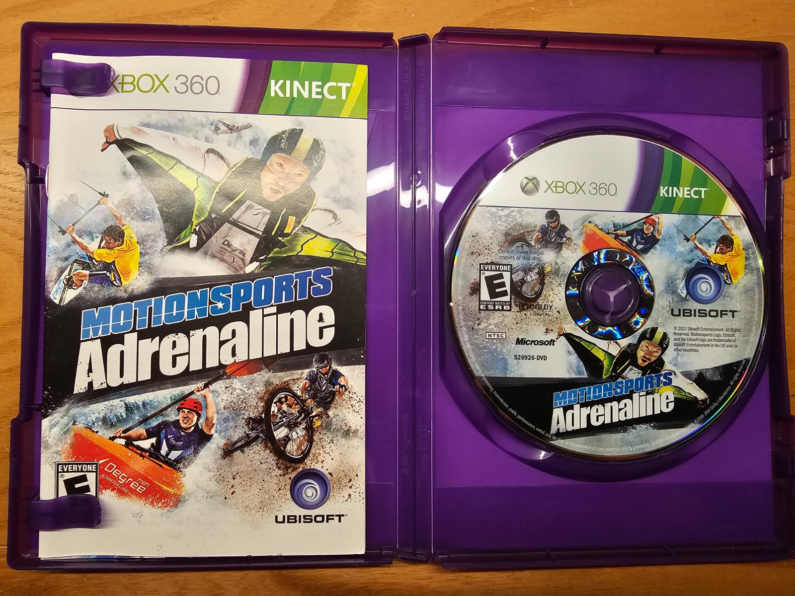 Motionsports: Adrenaline | Item, Box, and Manual | Xbox 360
