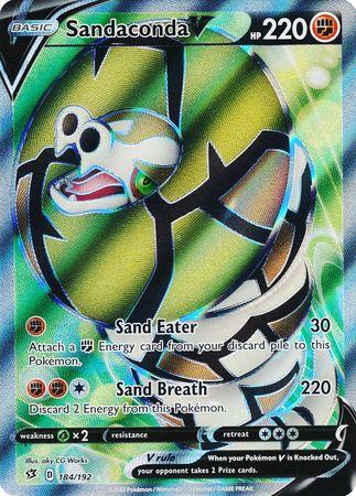 Sandaconda V #184 Prices | Pokemon Rebel Clash | Pokemon Cards