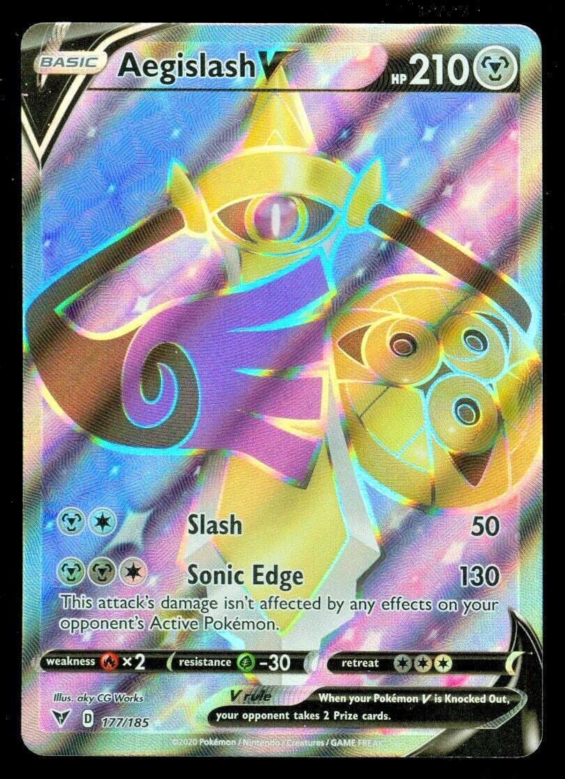 Aegislash V #177 Prices | Pokemon Vivid Voltage | Pokemon Cards