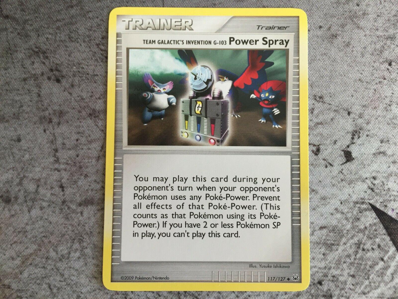 Power Spray #117 Prices | Pokemon Platinum | Pokemon Cards