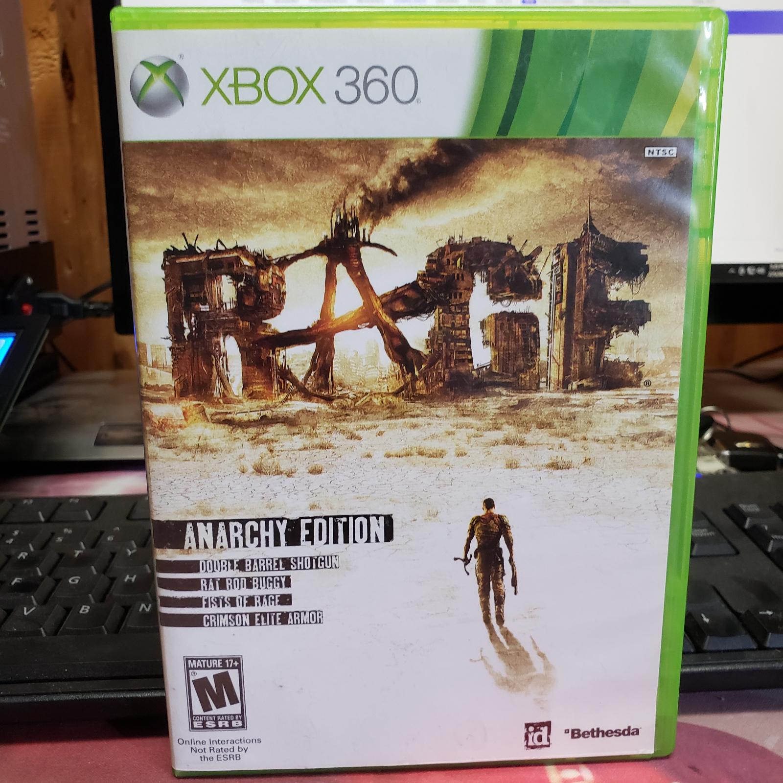 Rage Anarchy Edition | Item, Box, and Manual | Xbox 360