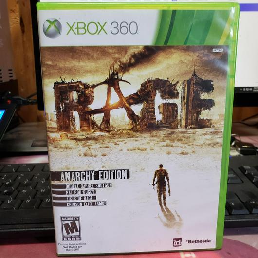 Rage Anarchy Edition | Item, Box, and Manual | Xbox 360