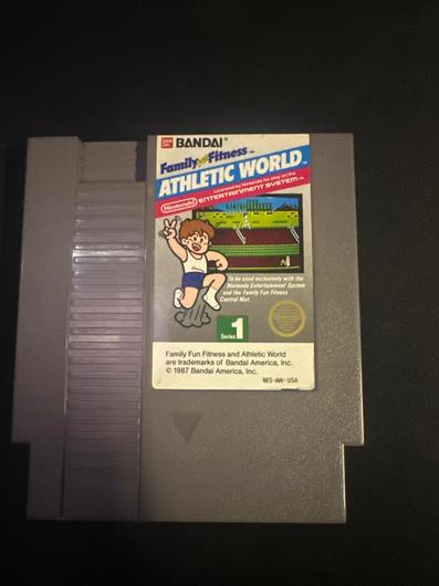 Athletic World [Family Fun Fitness] | Item only | NES