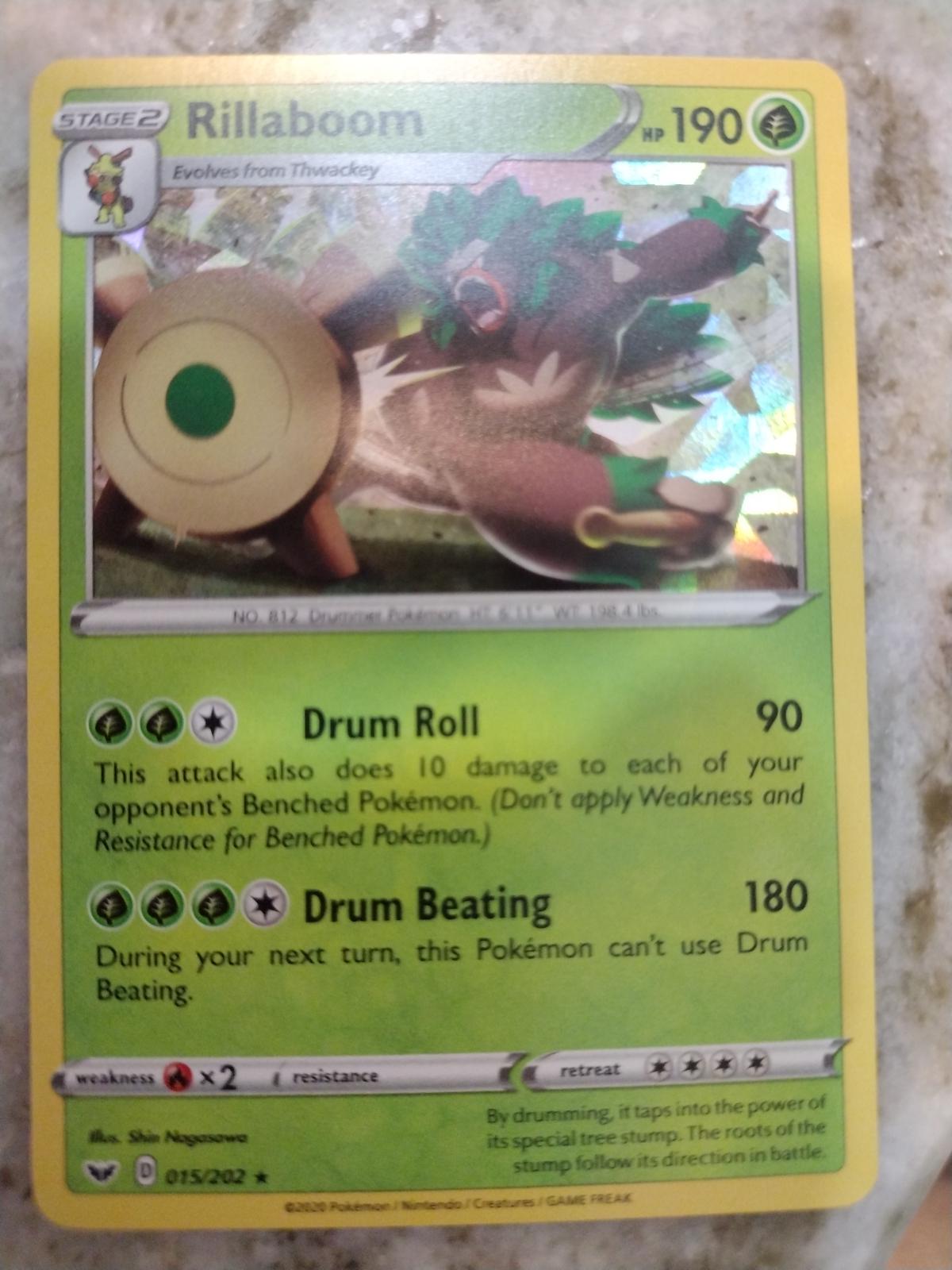 Rillaboom [Cracked Ice] #15 Prices | Pokemon Sword & Shield | Pokemon Cards